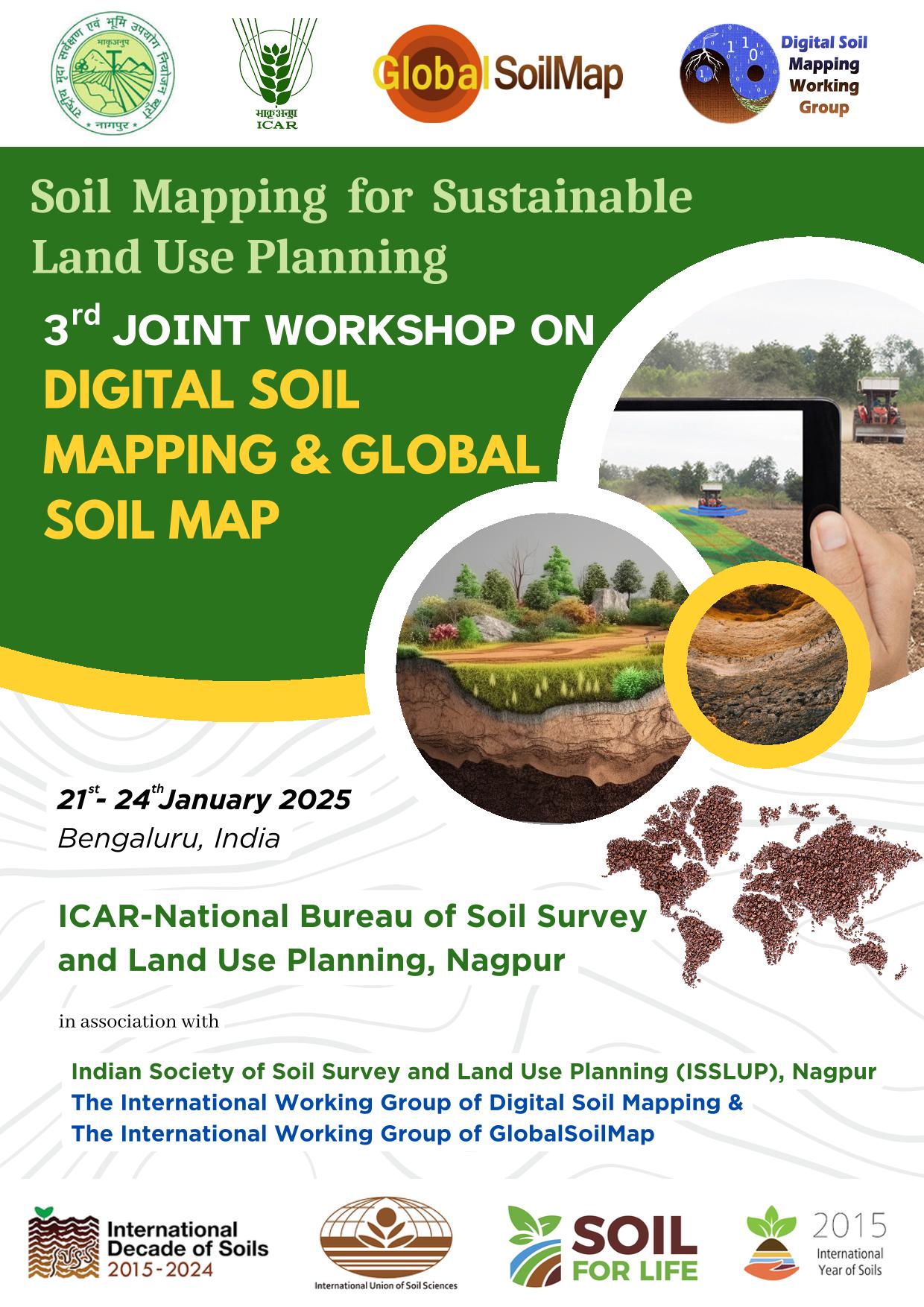 Conference announcement /3rd Joint workshop for the Digital Soil ...